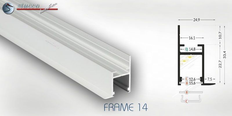 LED Aluminium Profil FRAME 14