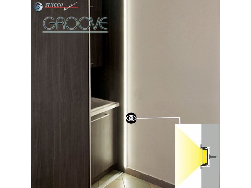 Alu LED Profil GROOVE